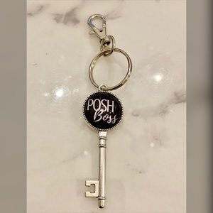 Accessories | Hp Poss Boss Silver Plated Handcrafted Keychain | Poshmark